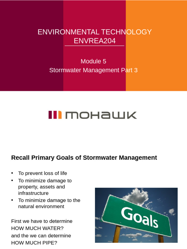 Stormwater Management Powerpoint 3 | PDF | Environmental Engineering ...