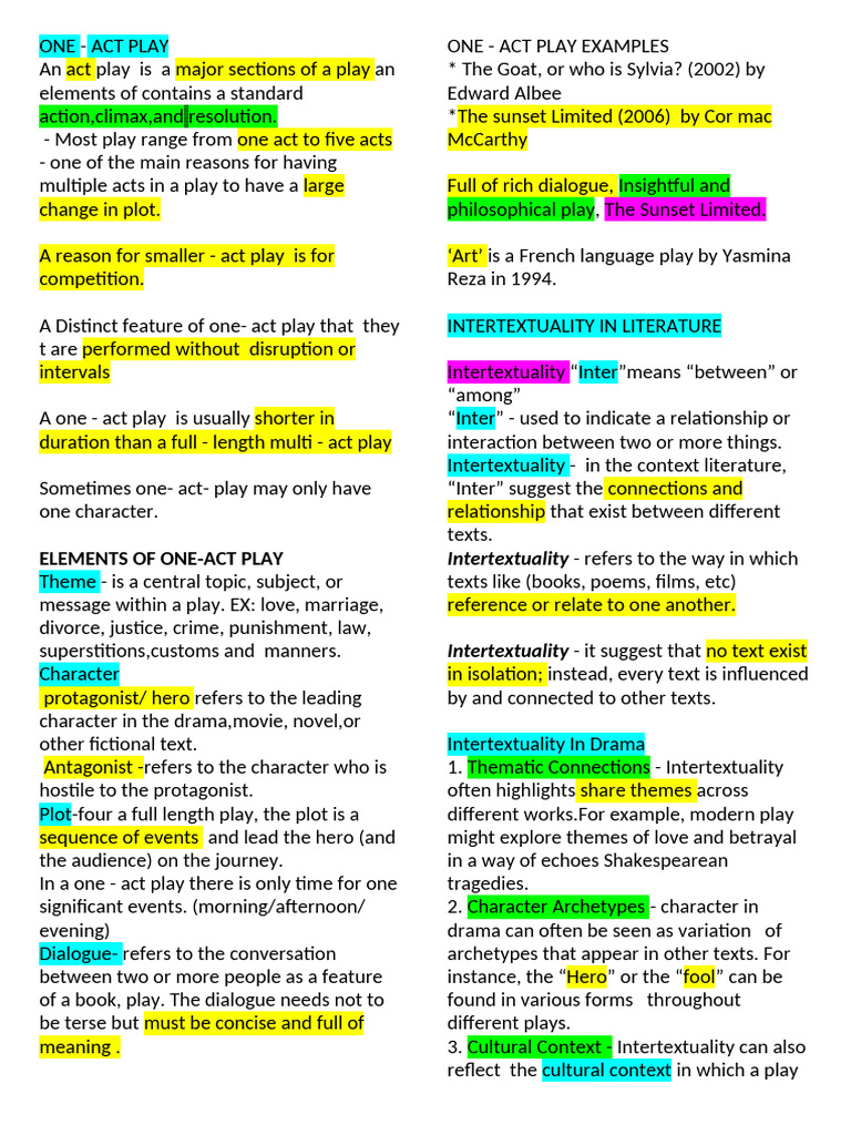 CREATIVE WRITING POINTERS 2 | PDF