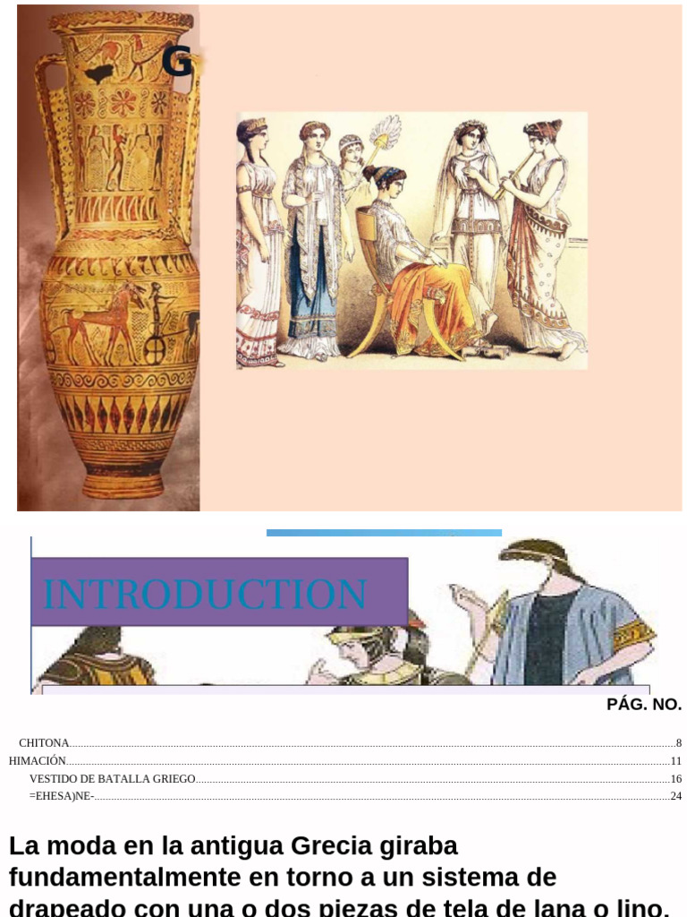 Ropa Griega | PDF | Ropa
