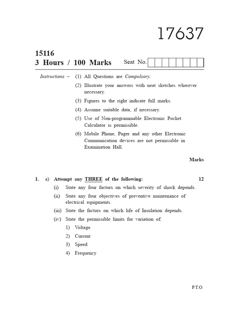 MEE W15 | PDF | Transformer | Electric Motor
