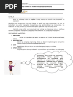 Poster Tungkol Sa Katapatan | PDF