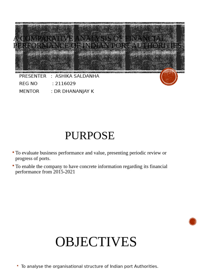 Presentation (Autosaved) | PDF | Port | Economies