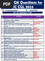 RRB Group D General Science Questions and Answers | PDF | Oxide | Nitrogen