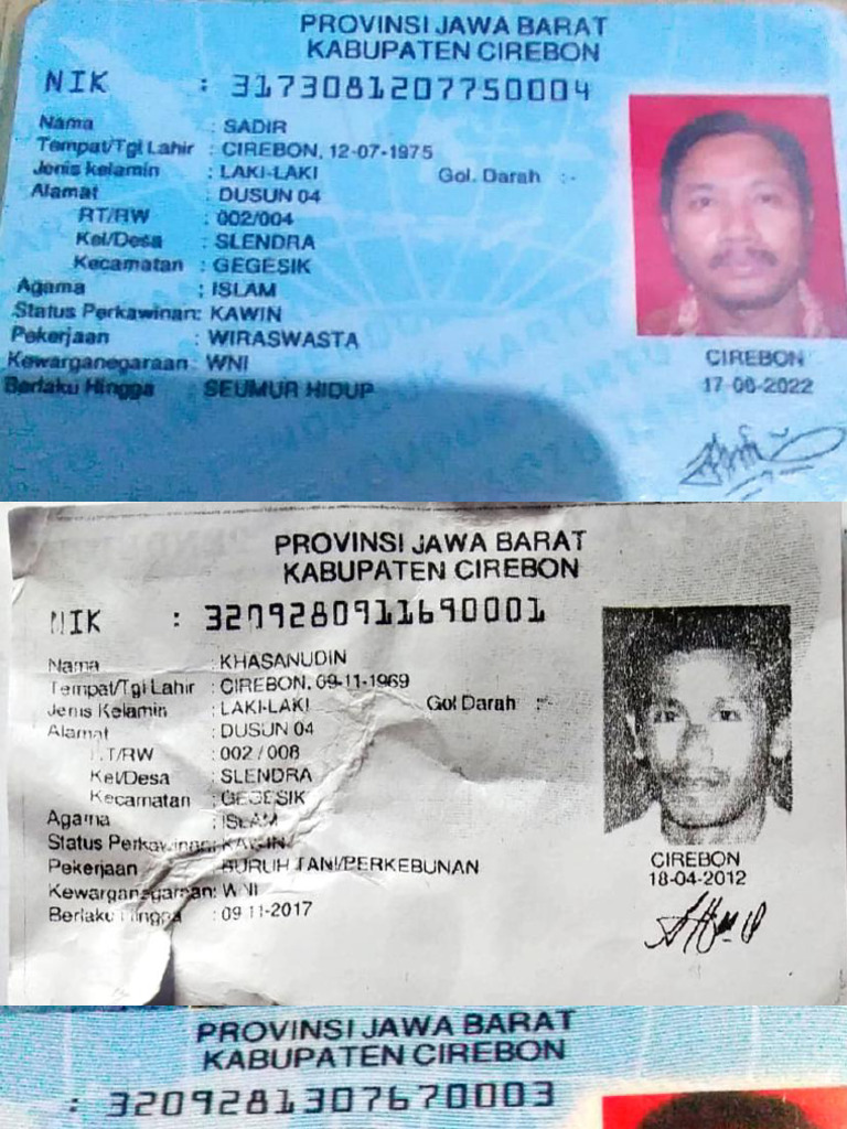 Foto KTP Guru Ngaji Dan Pengurus Musholah | PDF