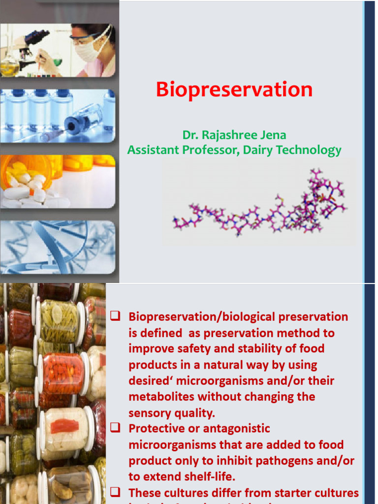 Biopreservation | PDF | Food Preservation | Fermentation