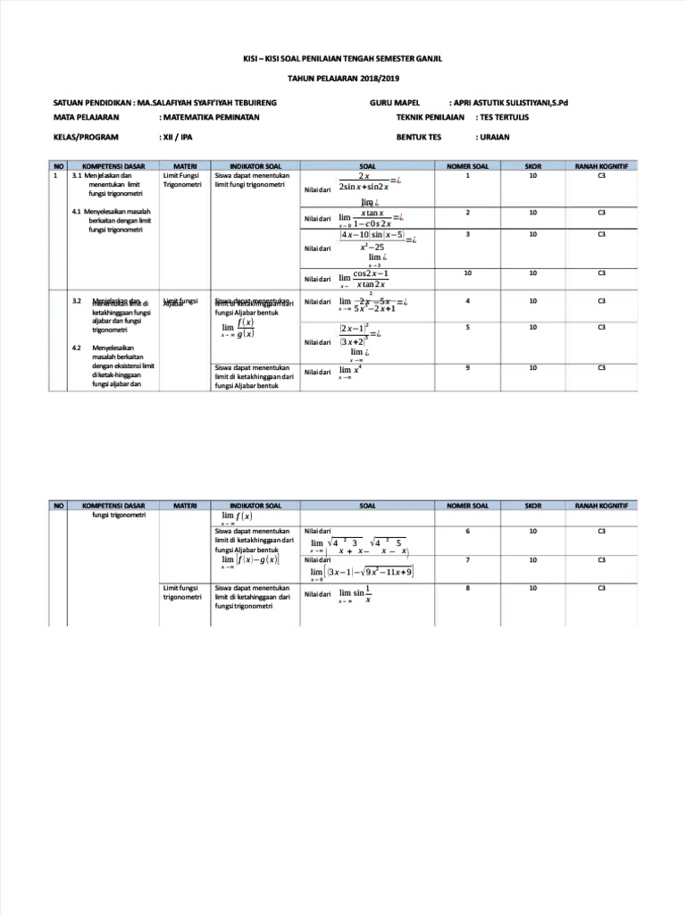 pdf-kisi2-soal-xii-ipa-pts-mtk-peminatan_compress | PDF