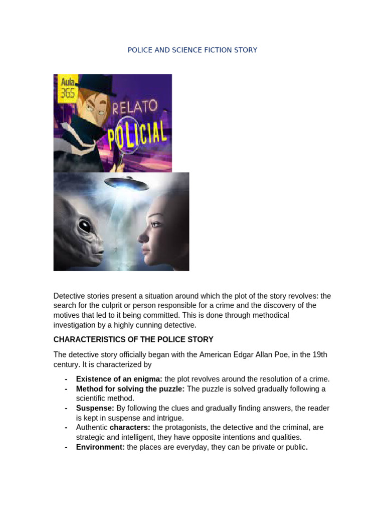 Detective and Sci-Fi Story Analysis | PDF | Detective Fiction