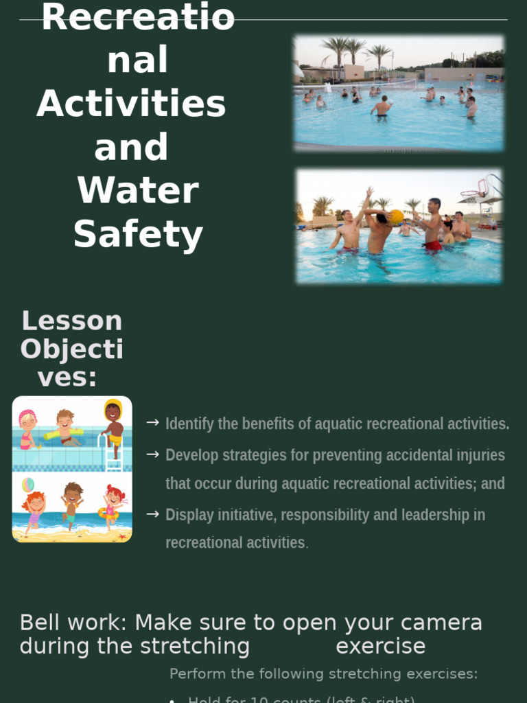 PE4 Aquatic Recreational Game | PDF | Swimming