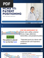 Knee-Chest Position Procedure Guide | PDF