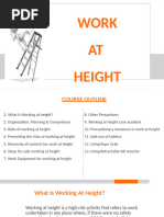 Working at Heights Training Manual | PDF | Risk | Occupational Safety ...