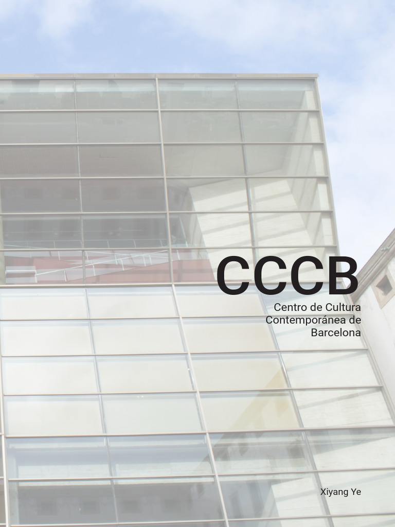 Cccb ejemplo trabajo fotografia | PDF