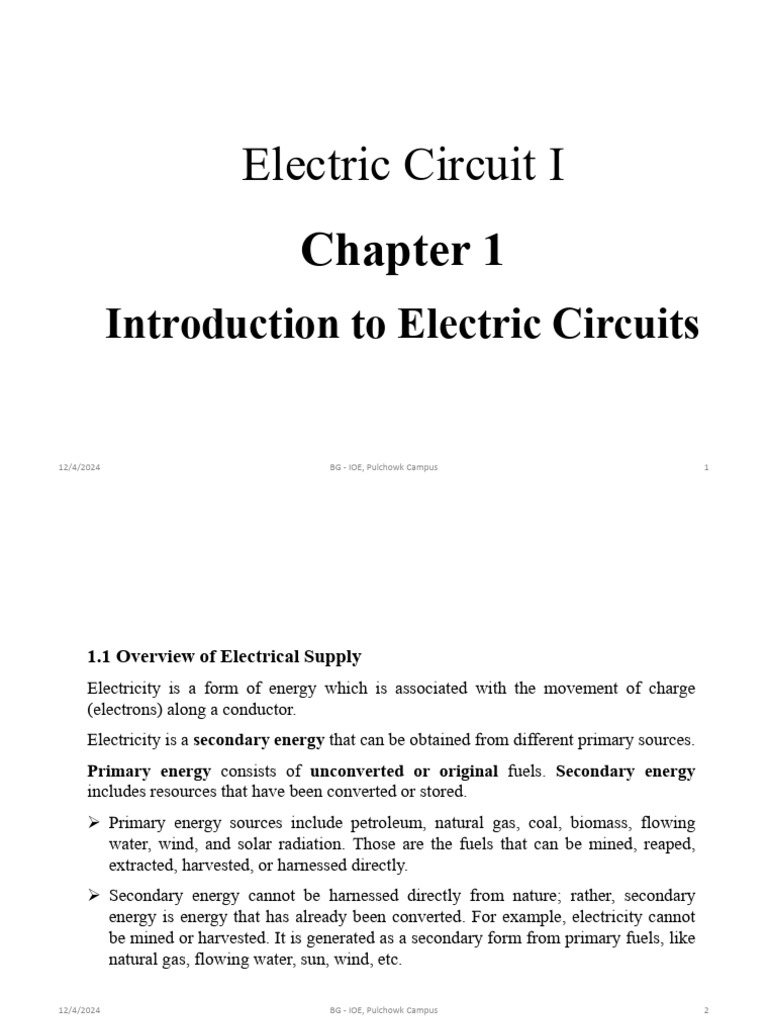 Chapter1_Introduction-to-Electric-Circuits | PDF | Electric Power ...