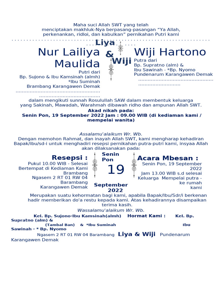 Rafa Ulem LEK JONO-LIYA 2 2022 MODEL 3 | PDF