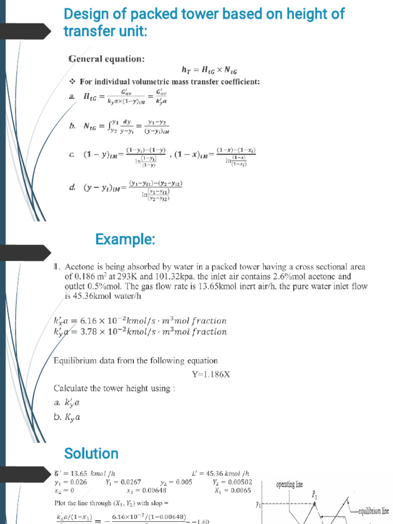 Mass Transfer Operations 2 (Turial 3) | PDF