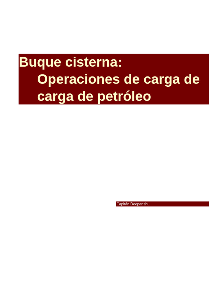 Procedimiento de Carga | PDF | Tanques | Ventilación (Arquitectura)