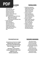 Lirik Mars Lansia: Masa Tua Bahagia | PDF
