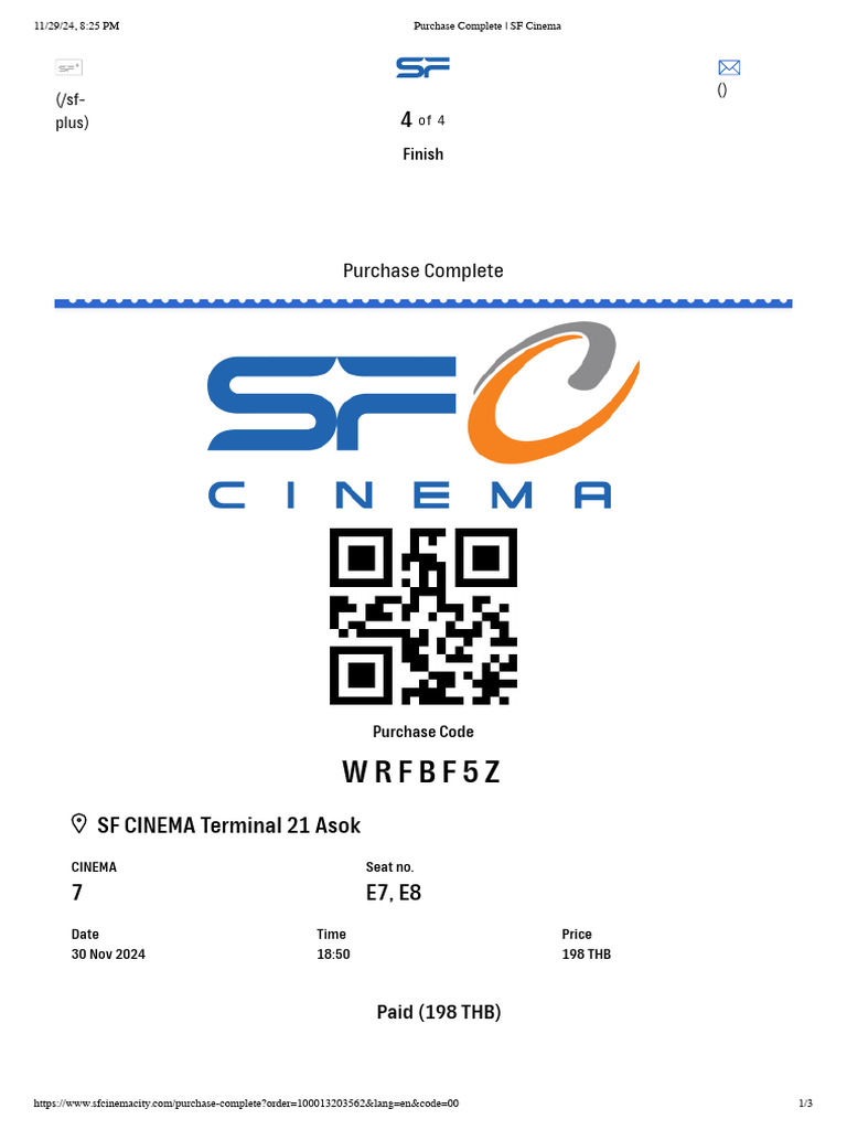 Purchase Complete | PDF