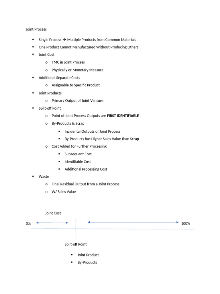 Joint Process | PDF | Gross Margin | Business
