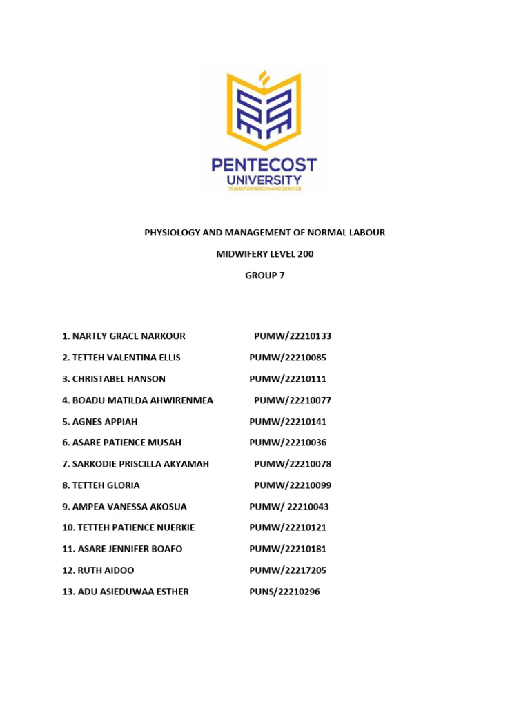 Fourth Stage of Labor Management | PDF | Childbirth | Postpartum Period