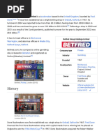 History of Bet365 | PDF | Business | Finance & Money Management