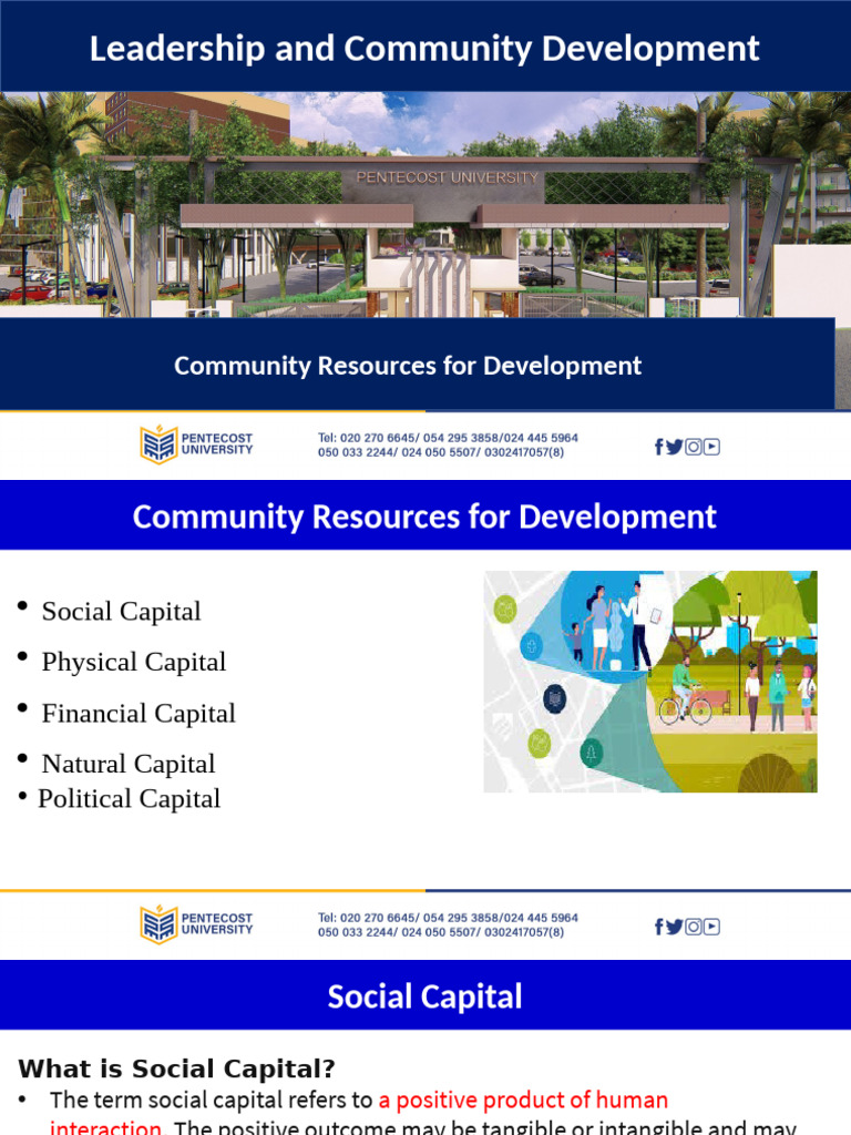 Community Development Resource Guide | PDF | Social Capital | Non ...