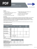 HM63 Aerospace HexTow DataSheet | PDF | Strength Of Materials | Young's Modulus