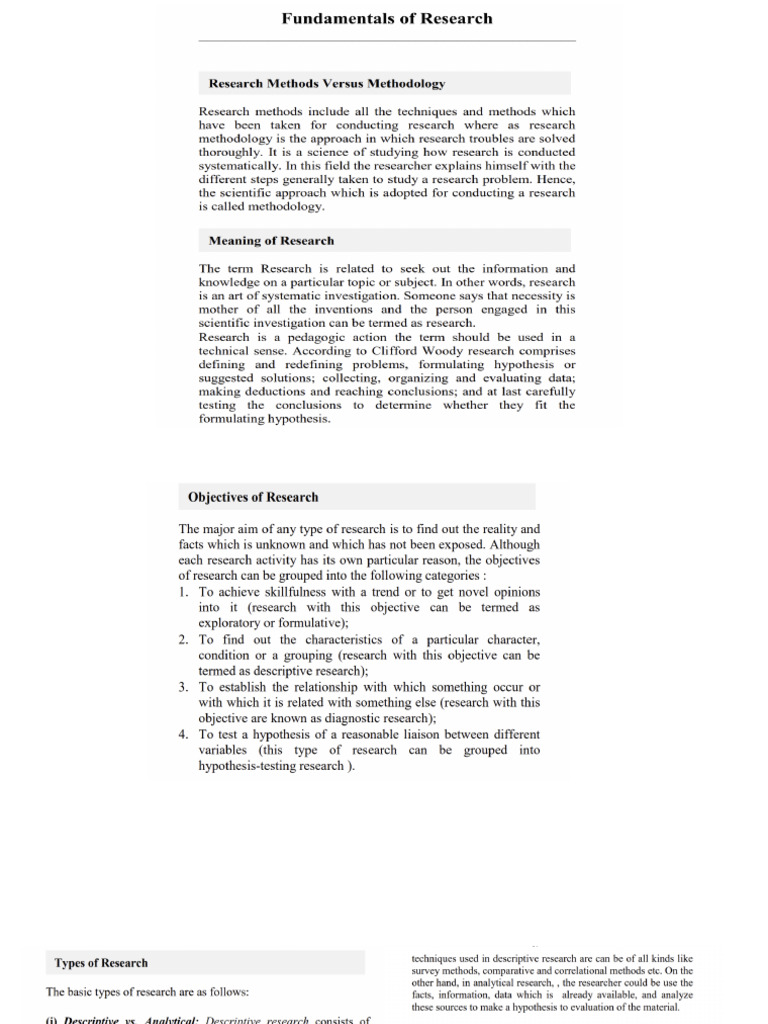 PresentationDD-RM | PDF | Hypothesis | Sampling (Statistics)