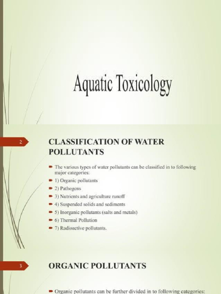 water pollution | PDF