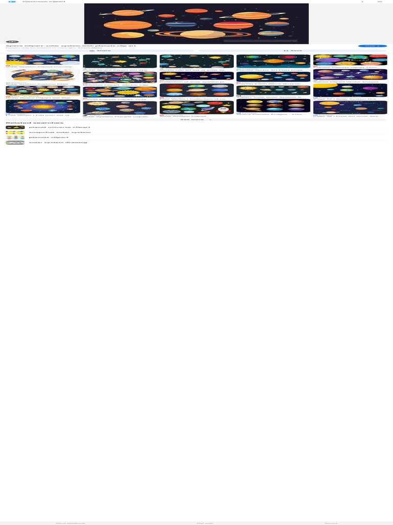 Space Art With All Planets - Google Search | PDF | Planetary Science | Physical Sciences