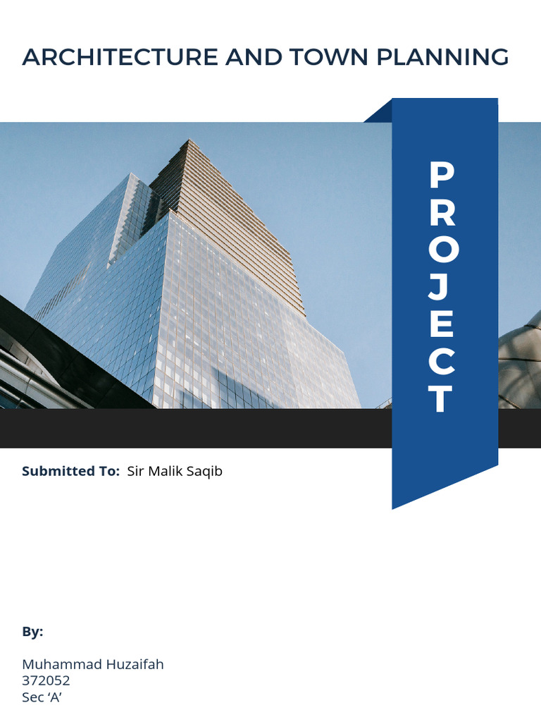 Architecture and Town Planning Project | PDF