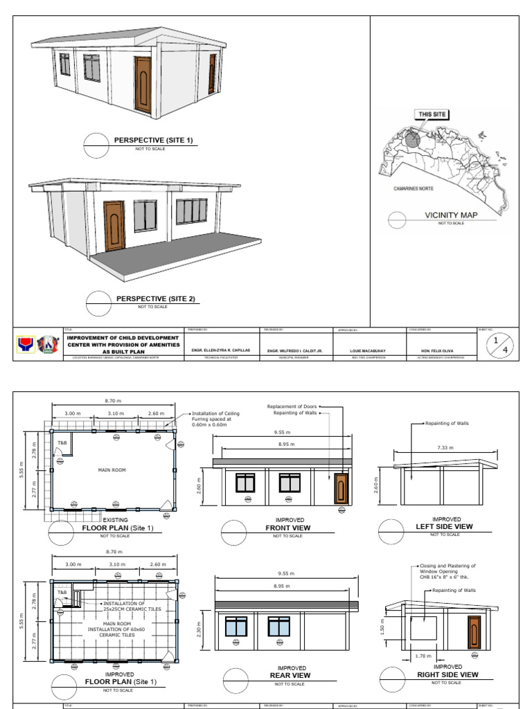AS BUILT-Revised | PDF | Components | Civil Engineering