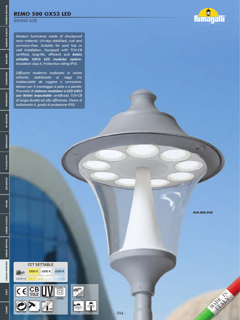 Technical Details - Remo 500 GX53 | PDF | Electromagnetic Radiation ...