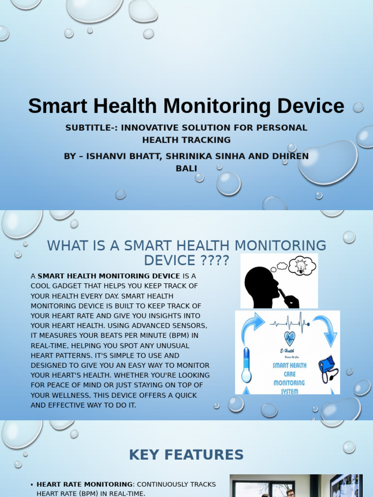 Smart Health Monitoring Device Guide | PDF | Heart Rate | Heart