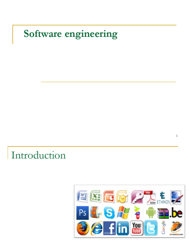 Introduction to Software Engineering | PDF | Software Development Process | Agile Software ...
