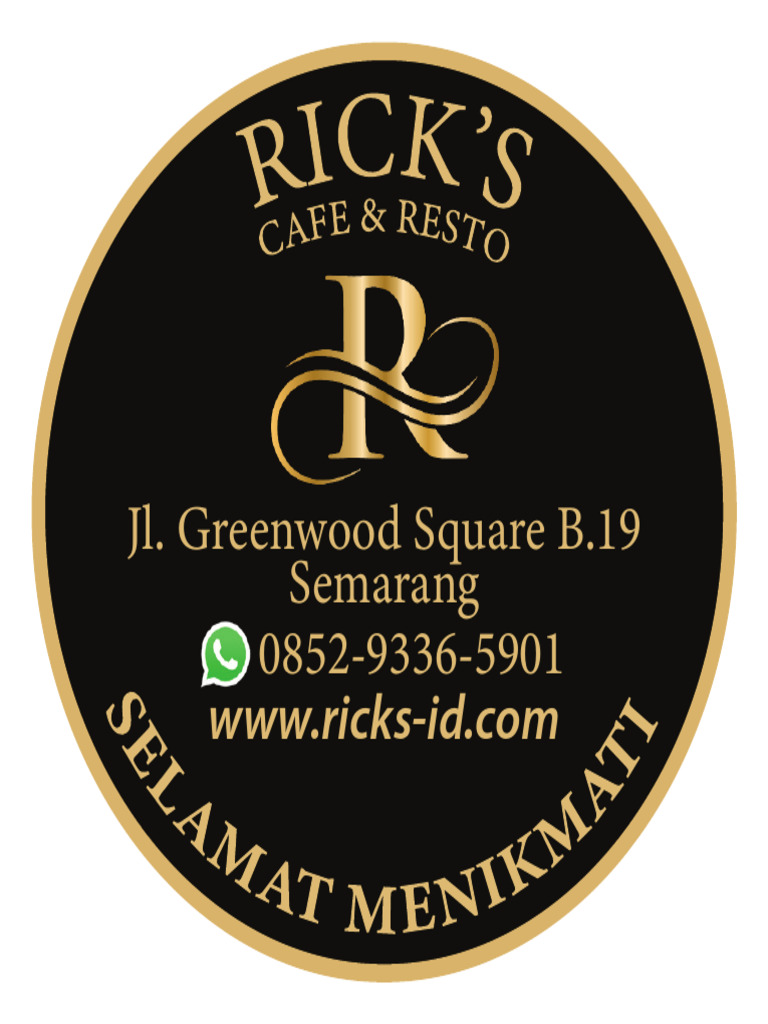 Bagi stiker bulat ricks | PDF