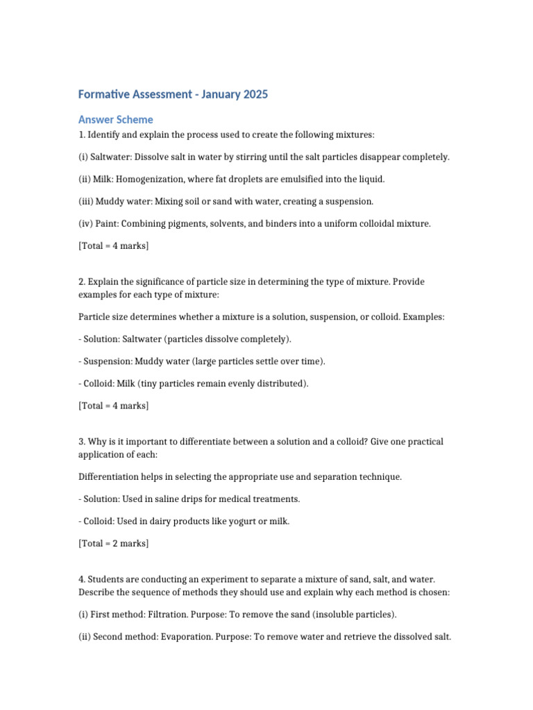 Science_Formative_Assessment_Answers | PDF Science_Formative_Assessment_Answers | PDF