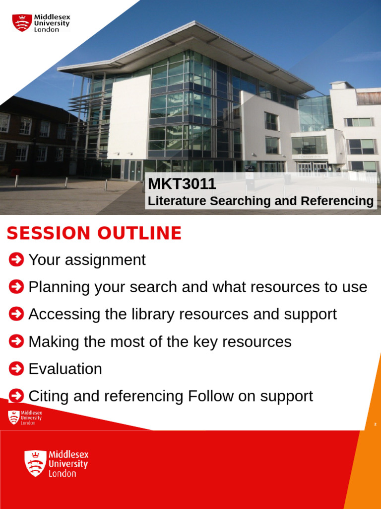 Literature Search & Referencing Guide | PDF | Citation | Libraries