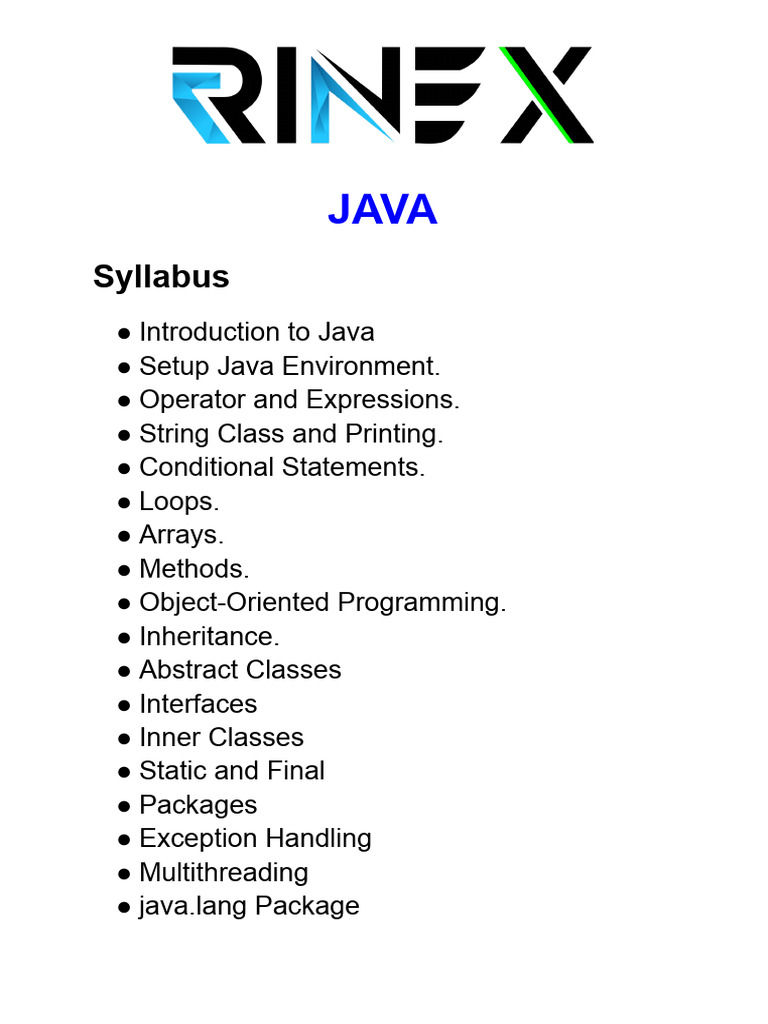 Java | PDF