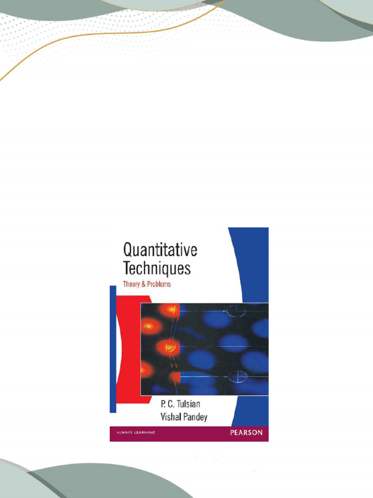 Buy ebook (Ebook) Quantitative Techniques: Theory and Problems by P. C ... Buy ebook (Ebook) Quantitative Techniques: Theory and Problems by P. C ...