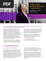 CIMA Practical Experience PER | PDF | Strategic Management | Project ...