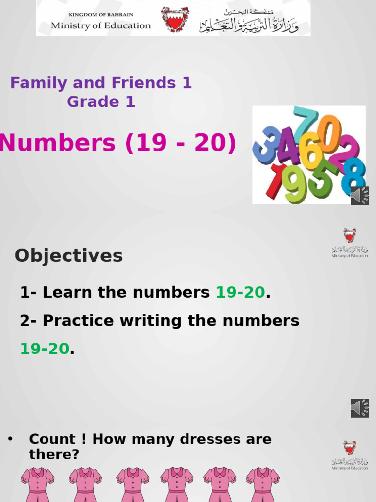Learn Numbers 19-20 for Kids | PDF