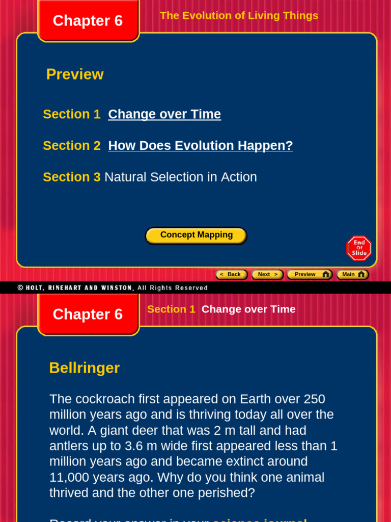ch06_win | PDF | Natural Selection | Evolution