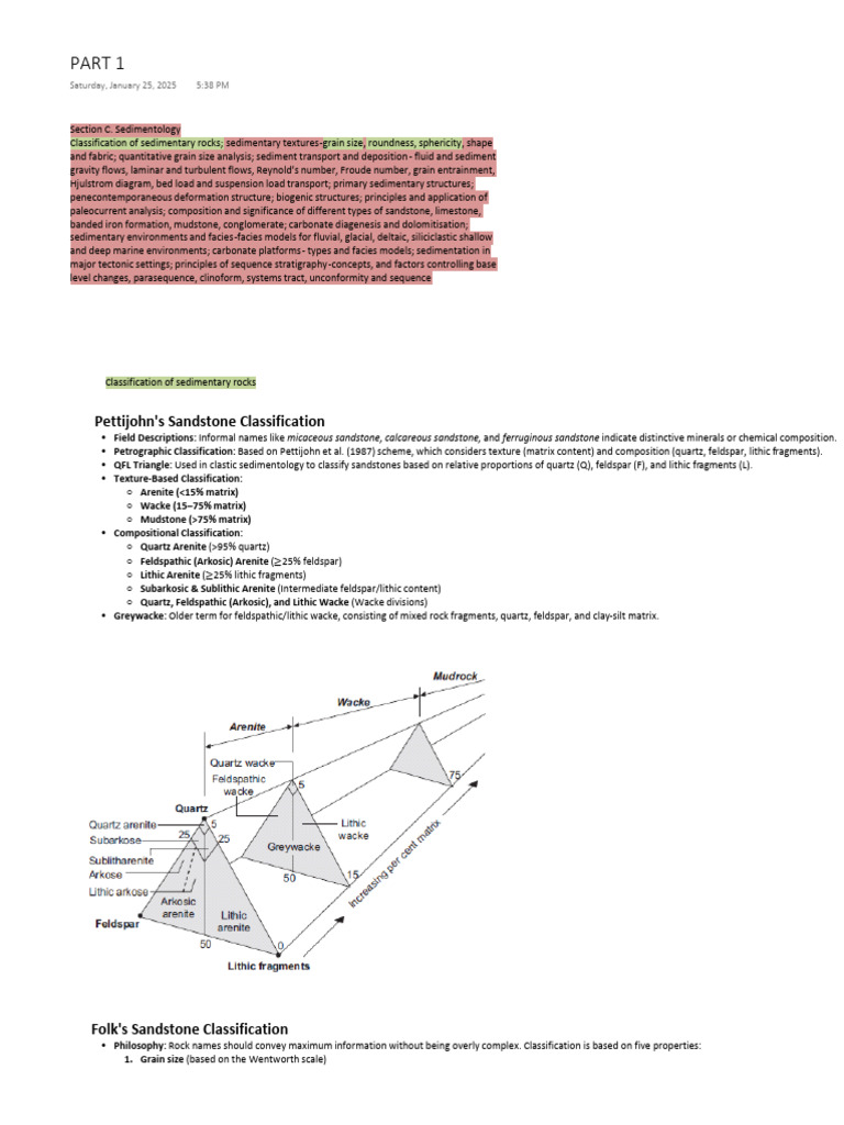 New Section 1.1 | PDF | Sandstone | Clastic Rock
