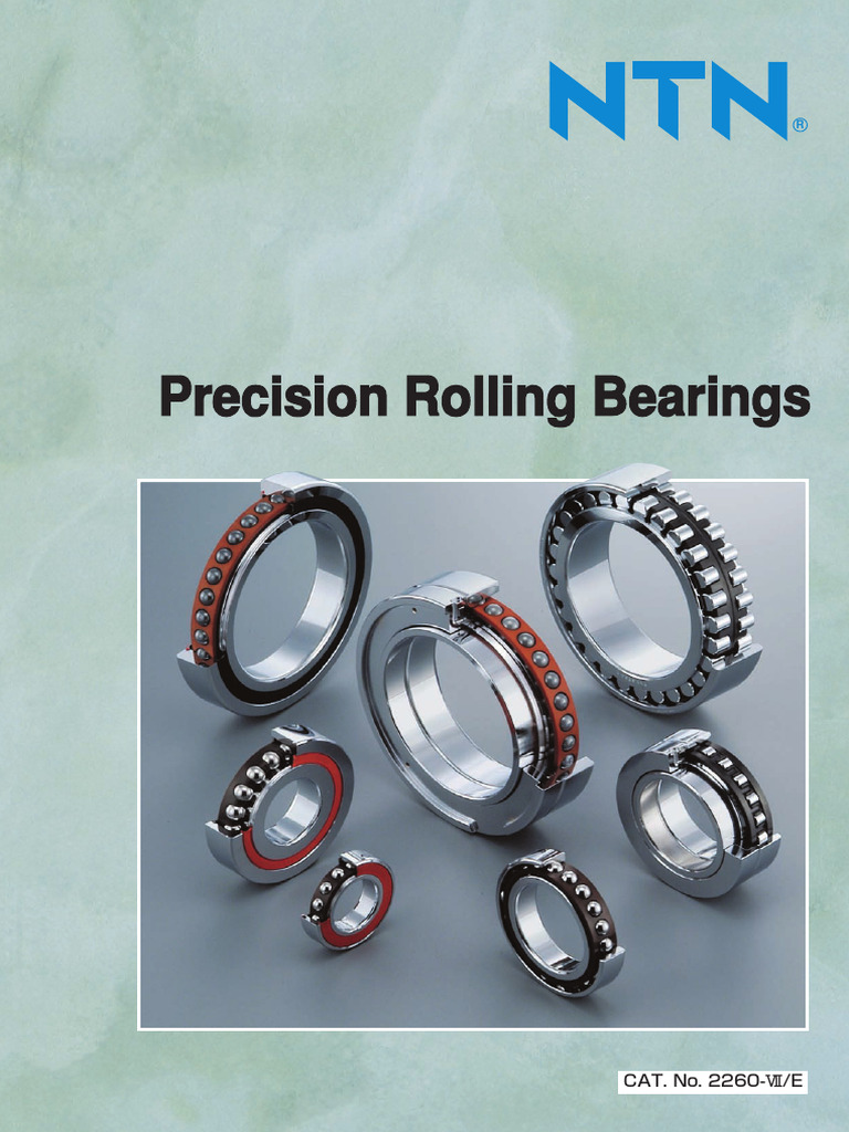 NTN-Precision Rolling Bearings | PDF | Bearing (Mechanical) | Legal Liability