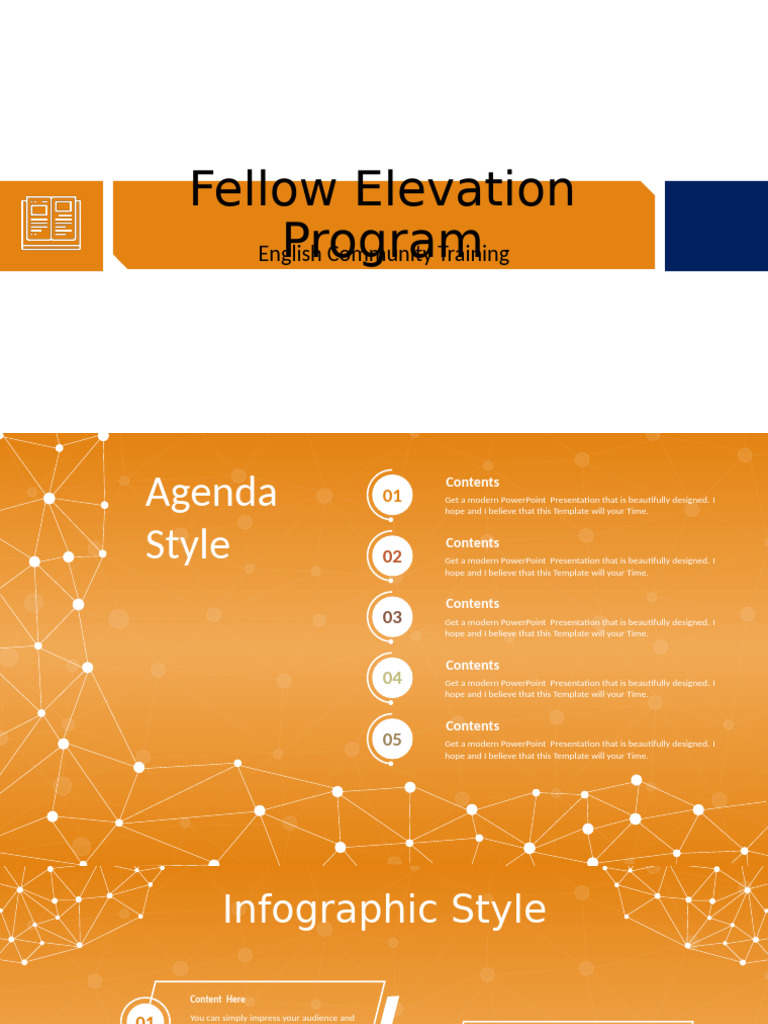 Fellow Elevation Program (FEP) - Copie | PDF | Infographics | New Media