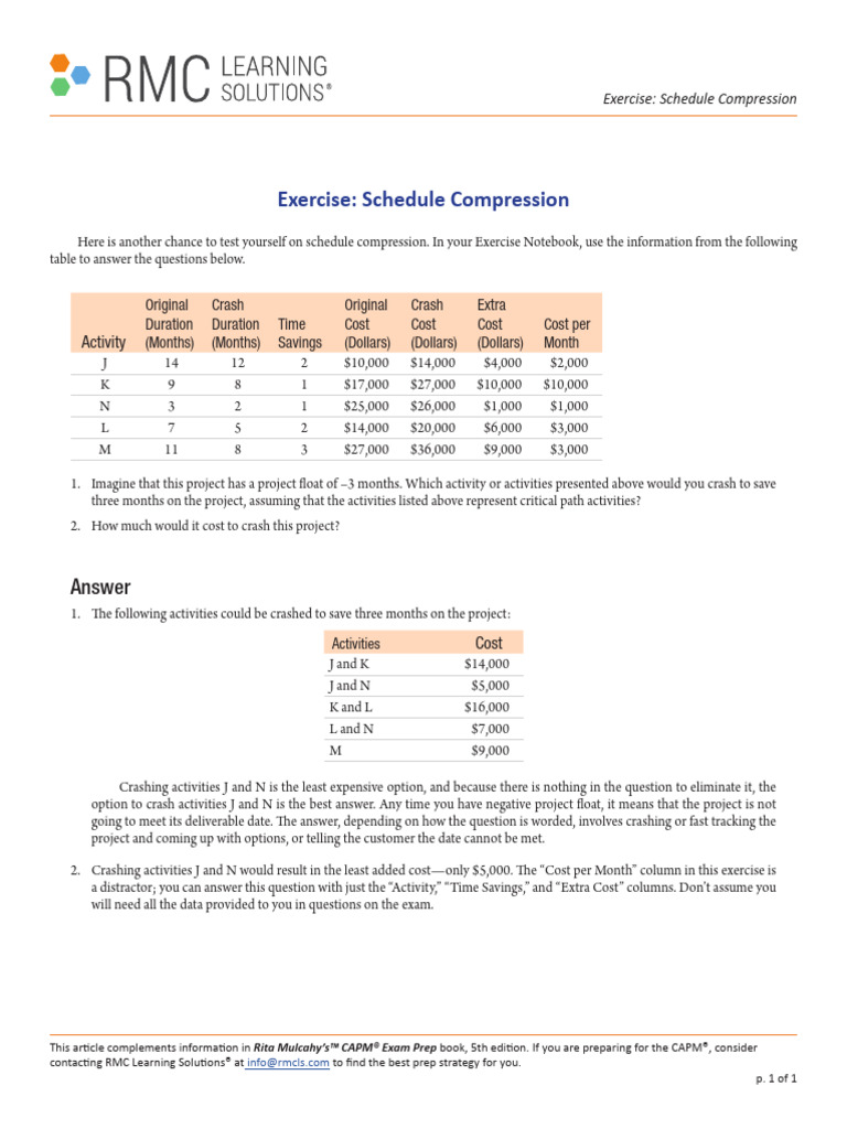 Exercise_Schedule-Compression | PDF