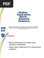NIOSH Types of Workplace Violence | PDF
