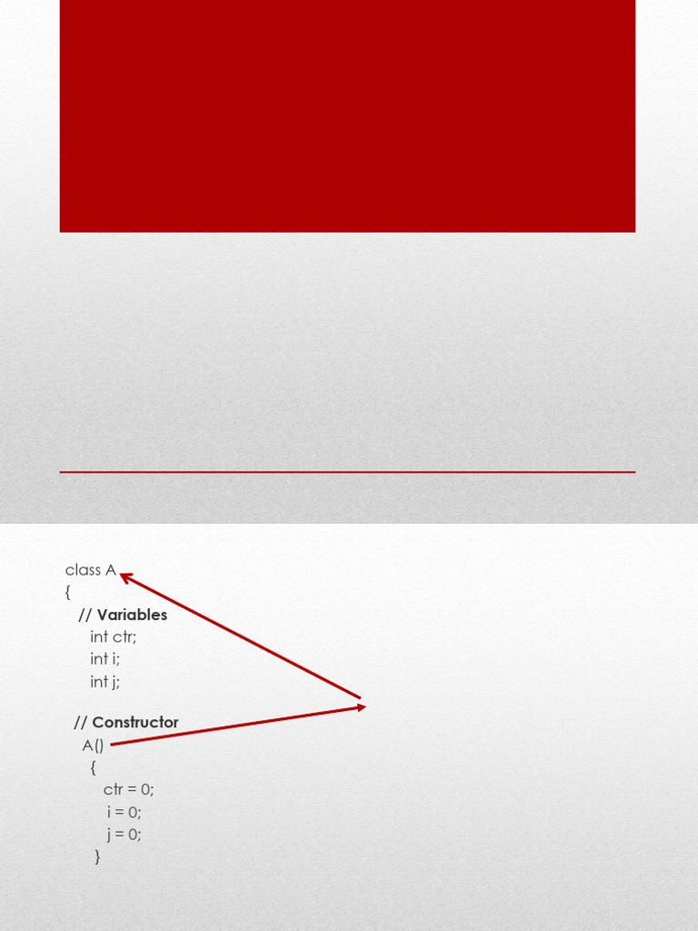 Lecture 4b Classes And Objects Pdf Class Computer Programming Programming
