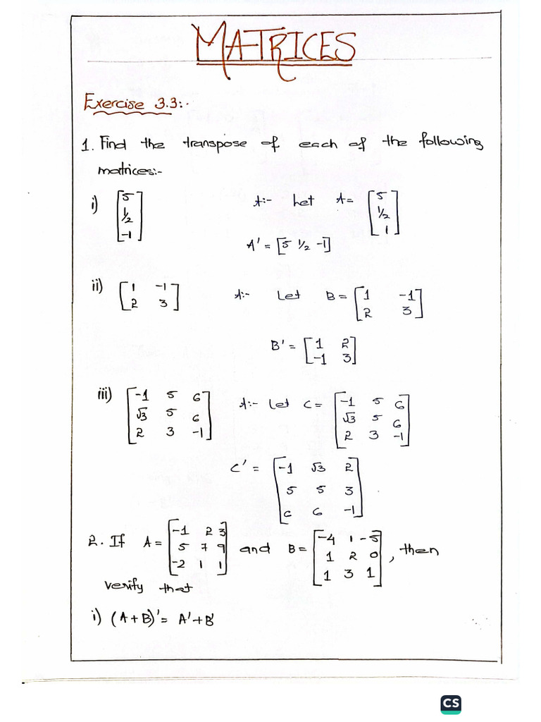 MATHS ASSIGNMENT (1) | PDF