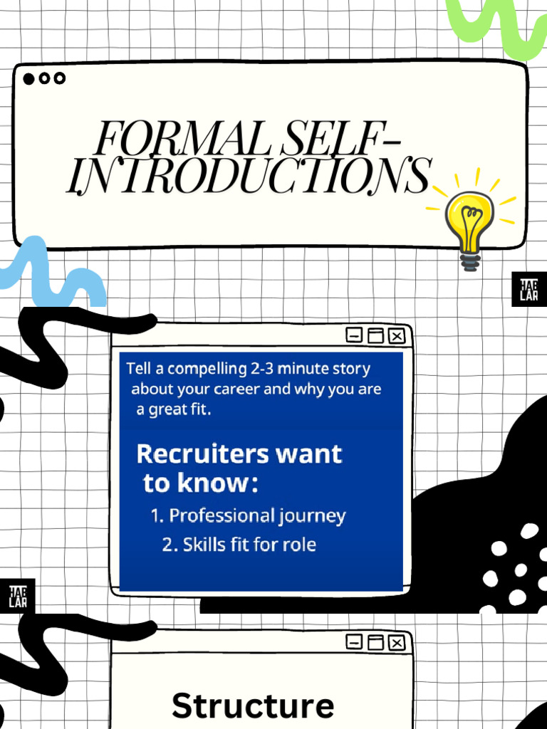 Formal Self-Introductions - Simulation | PDF